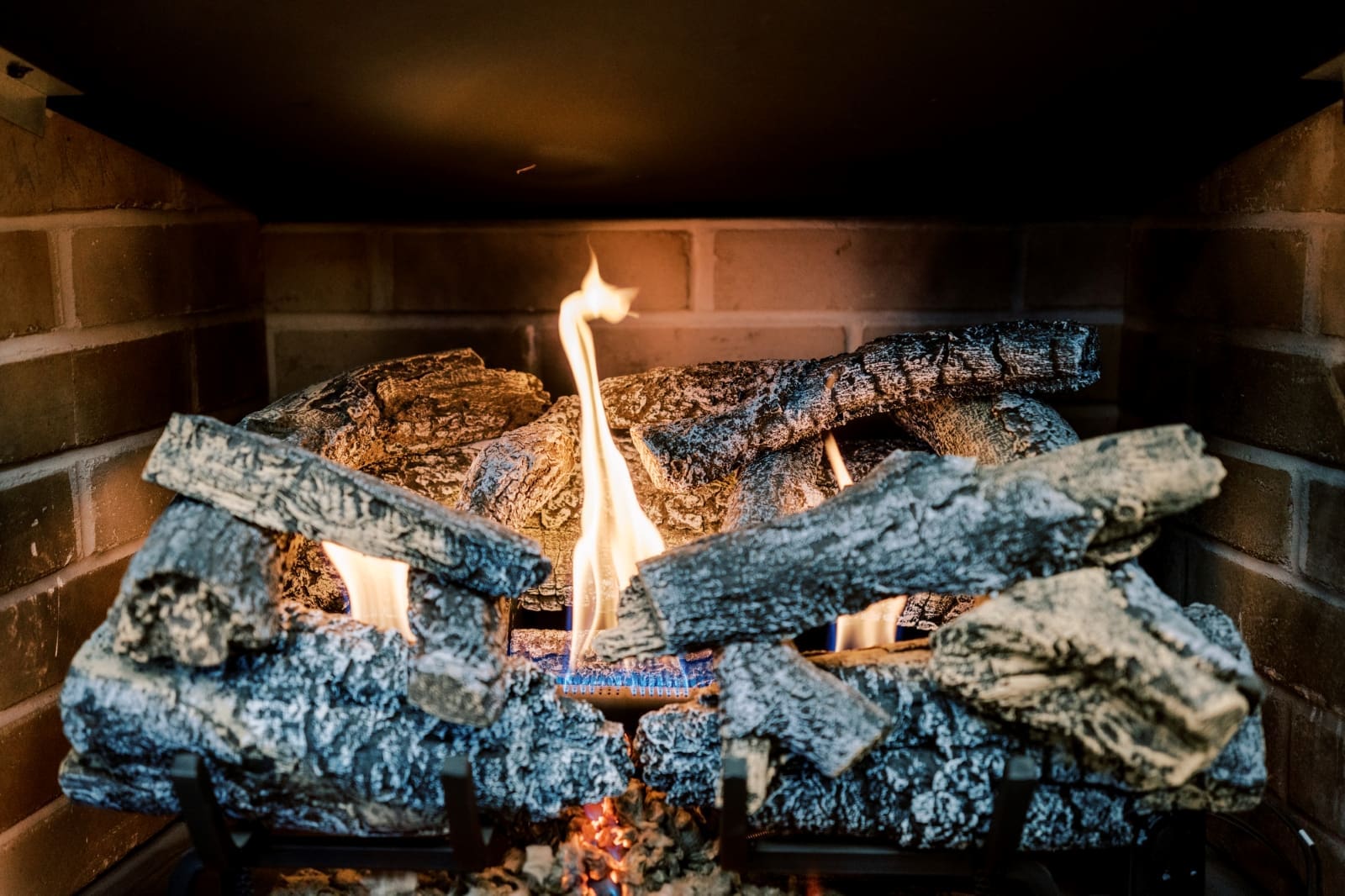 Propane Logs With Blower | Gas Furnace
